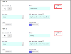 Floating menu with the Float Menu Pro plugin