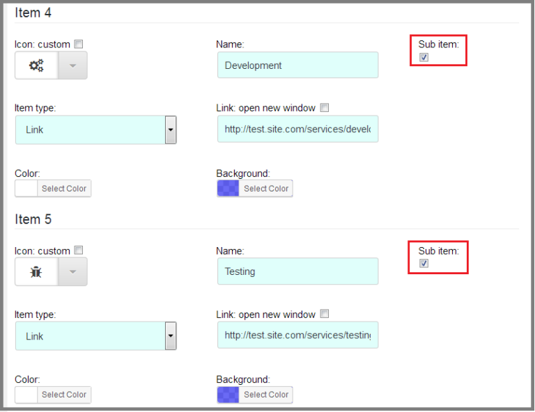 Floating menu with the Float Menu Pro plugin
