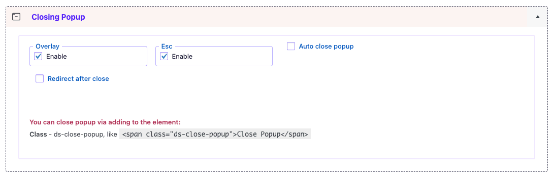 Documentation for WordPress plugin Popup Box Pro