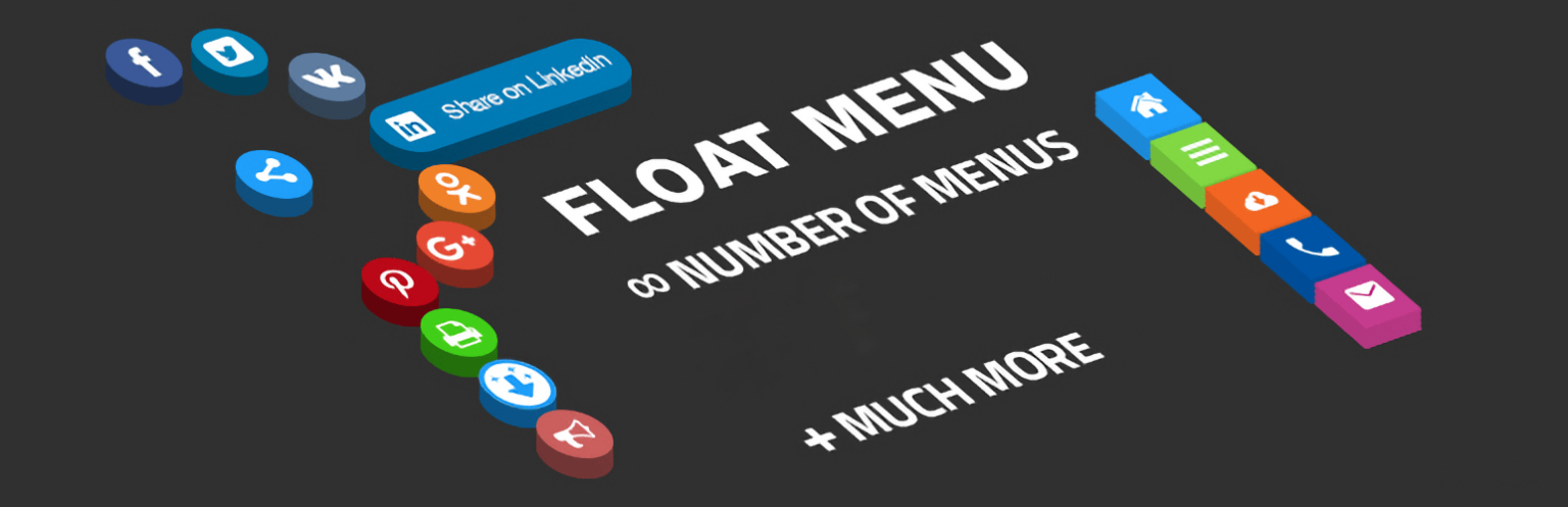 WordPress plugin for creat the floating menu - Float Menu Pro
